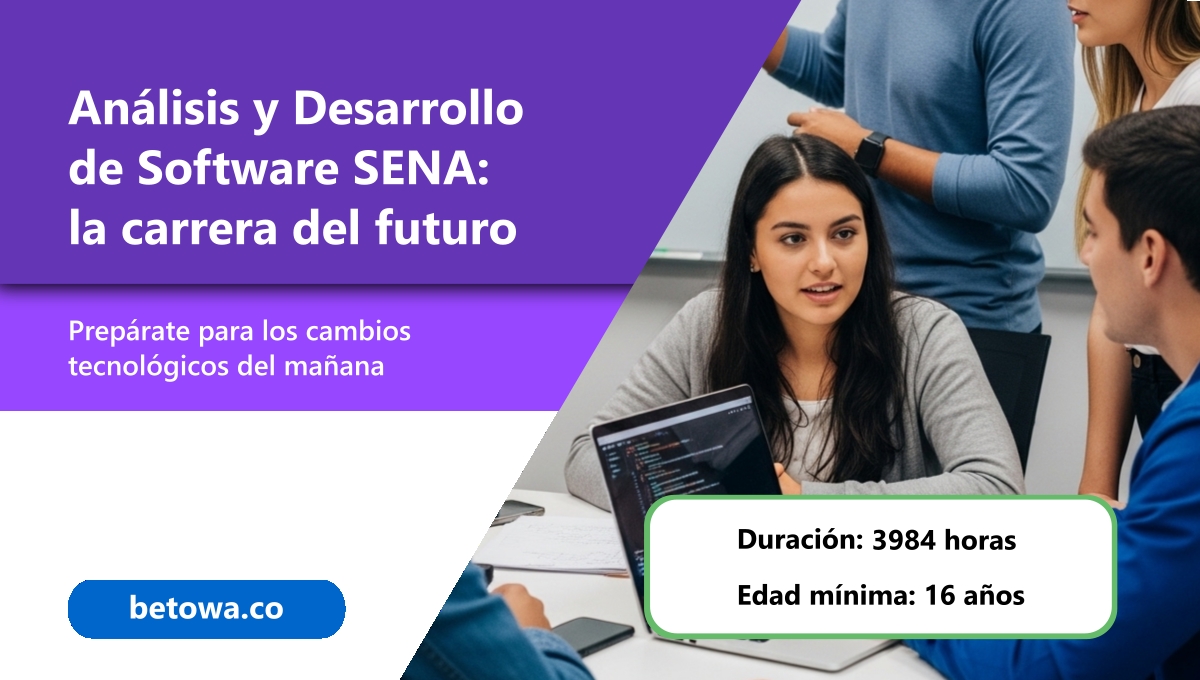 Tecnólogo en Análisis y Desarrollo de Software del SENA